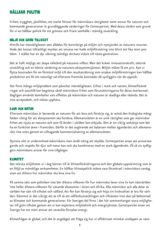 En hållbar framtid förslag | PDF