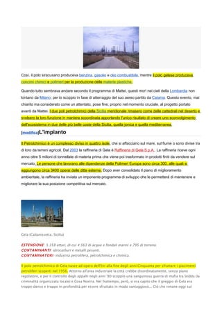 Eni gela | PDF