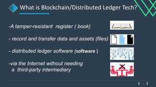 Introduction To BLOCKCHAIN | PPT