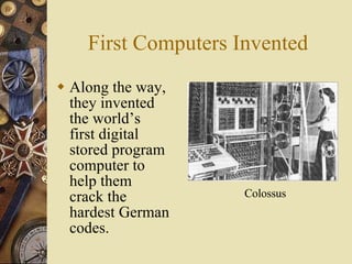 Enigma History | PPT | Death, Injury, or Military Conflict | Sensitive ...