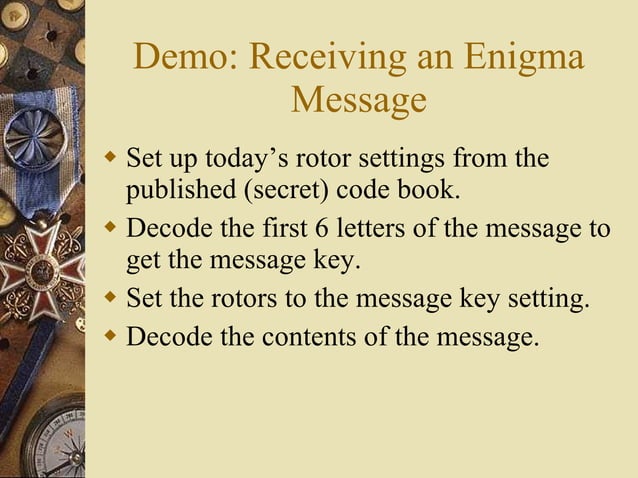 Enigma History | PPT | Free Download