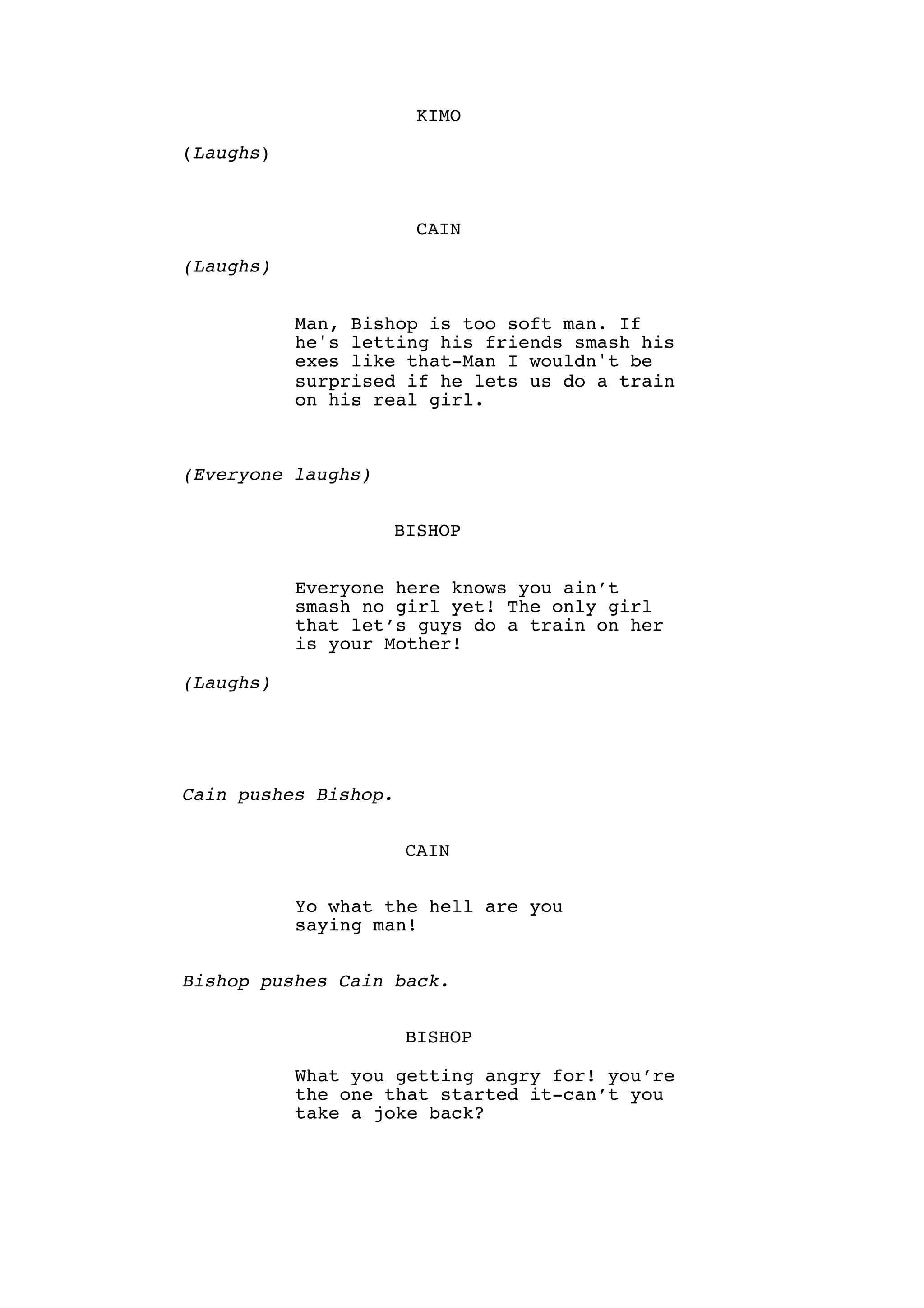 Enigma - Script First draft) | PDF