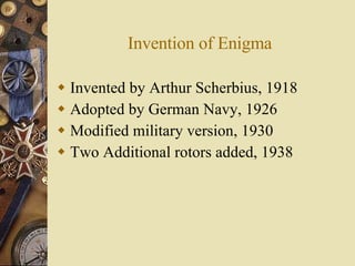 Paper Enigma Machine | PPT