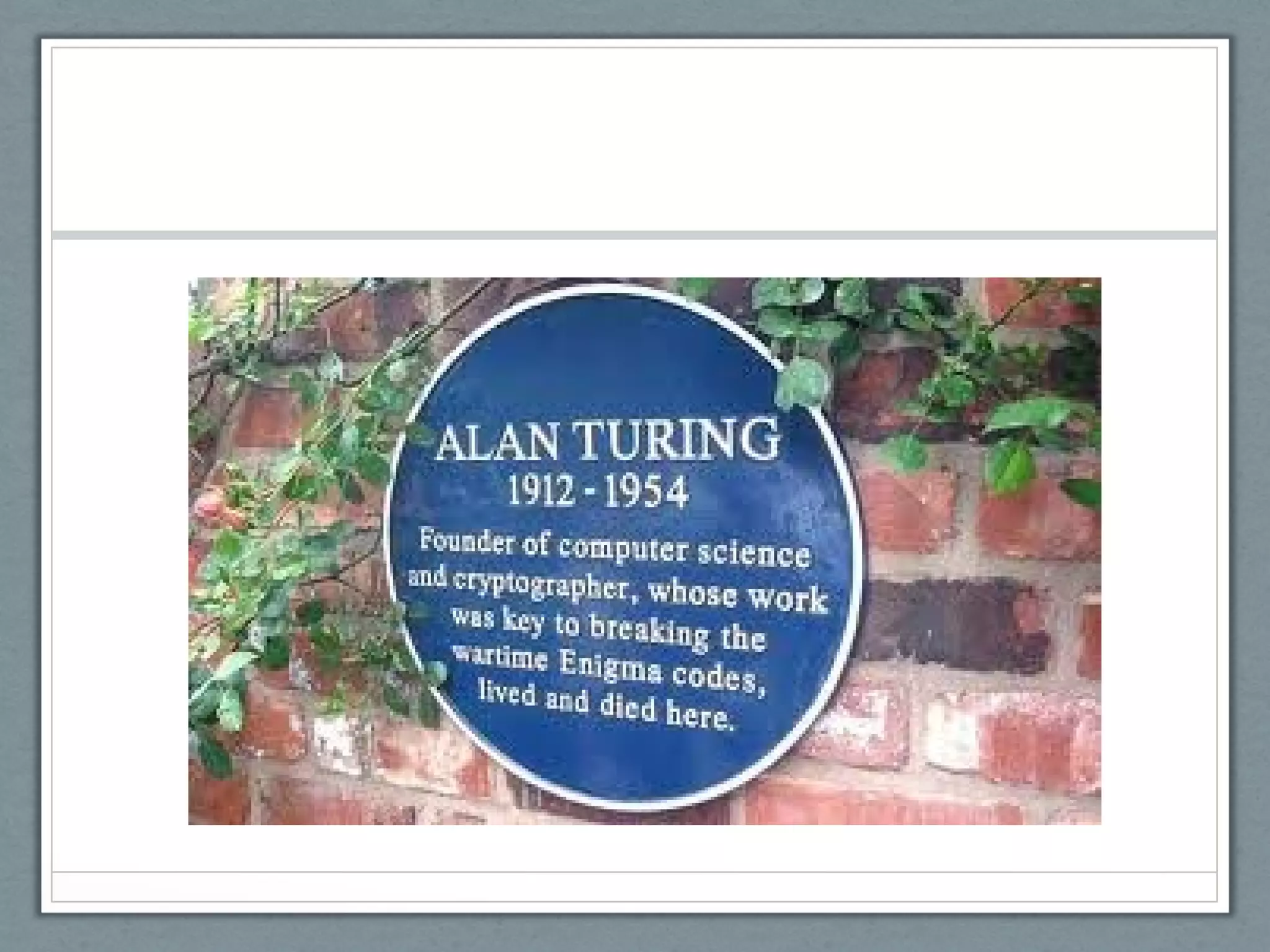 Enigma alan turing | PPT