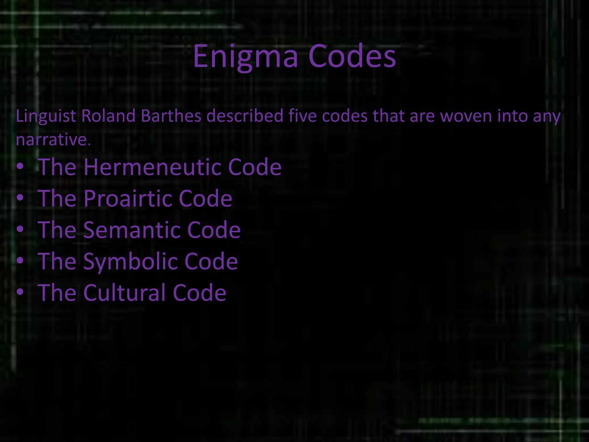 Enigma codes | PPT