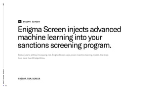 Machine learning for sanctions screening | PDF