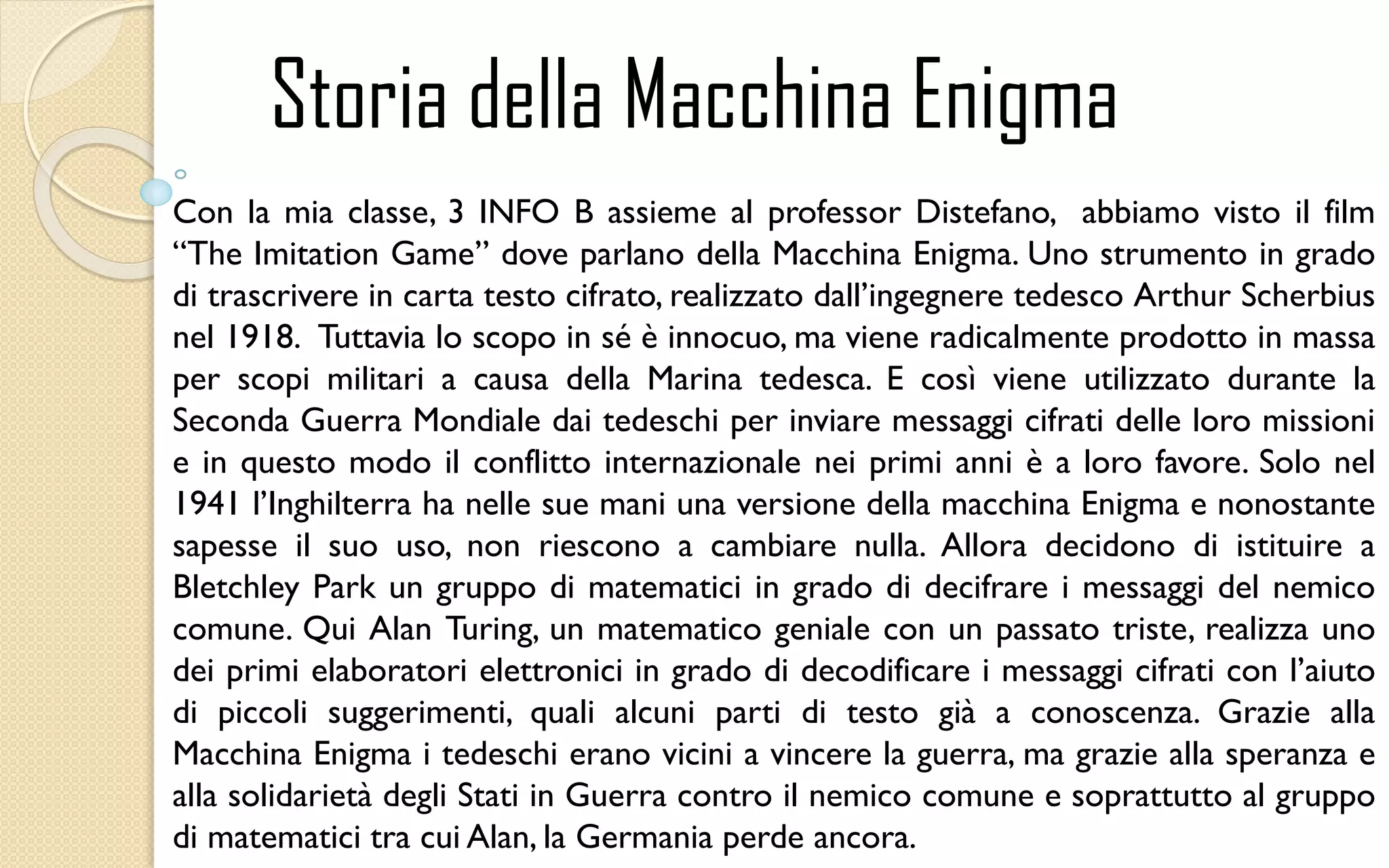 Enigm App - the story about Enigma machines | PPT