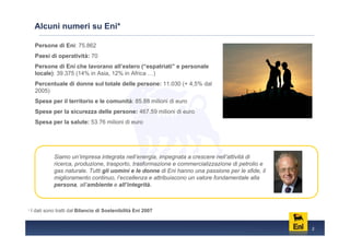 Eni: La cultura della diversità | PDF | Human Resources | Business