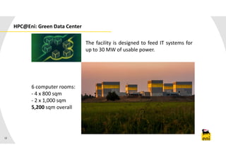 Data Driven Innovation Open Summit: HPC@ENI. Marco Bianchi, ENI | PDF