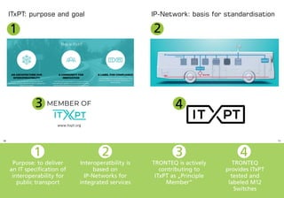 IP-Networks for Buses and Trams in Public Transport | PDF