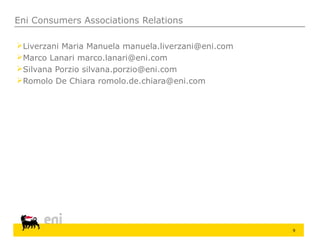 Eni presentation conciliation process | PPT
