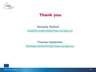 Enisa internet mapping project-20130523 | PPT