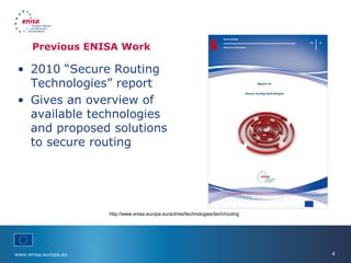 Enisa internet mapping project-20130523 | PPT