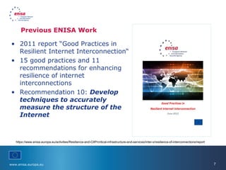 Enisa internet mapping project-20130523 | PPT