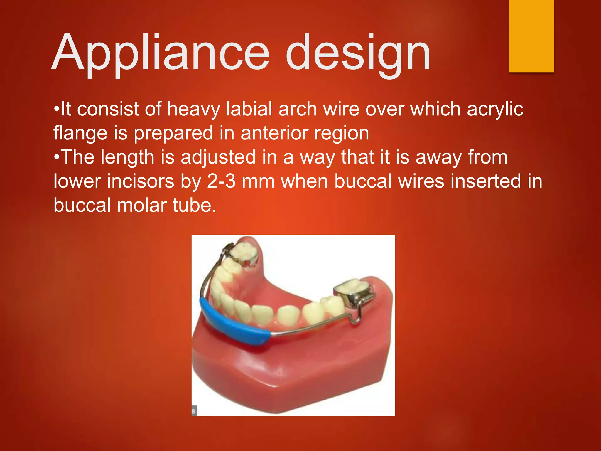 Space regaining procedure in pediatric dentistry | PPTX