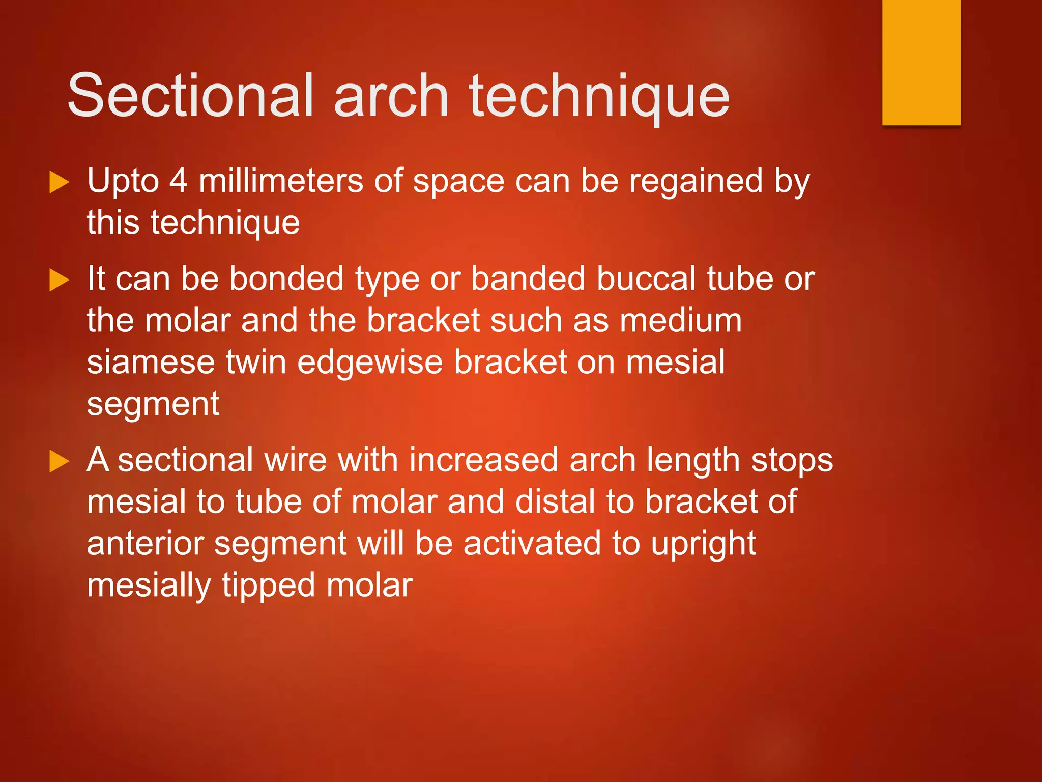 Space regaining procedure in pediatric dentistry | PPTX