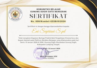 Eni Supriani S.pd.pdf tentang data pribadi | PPT