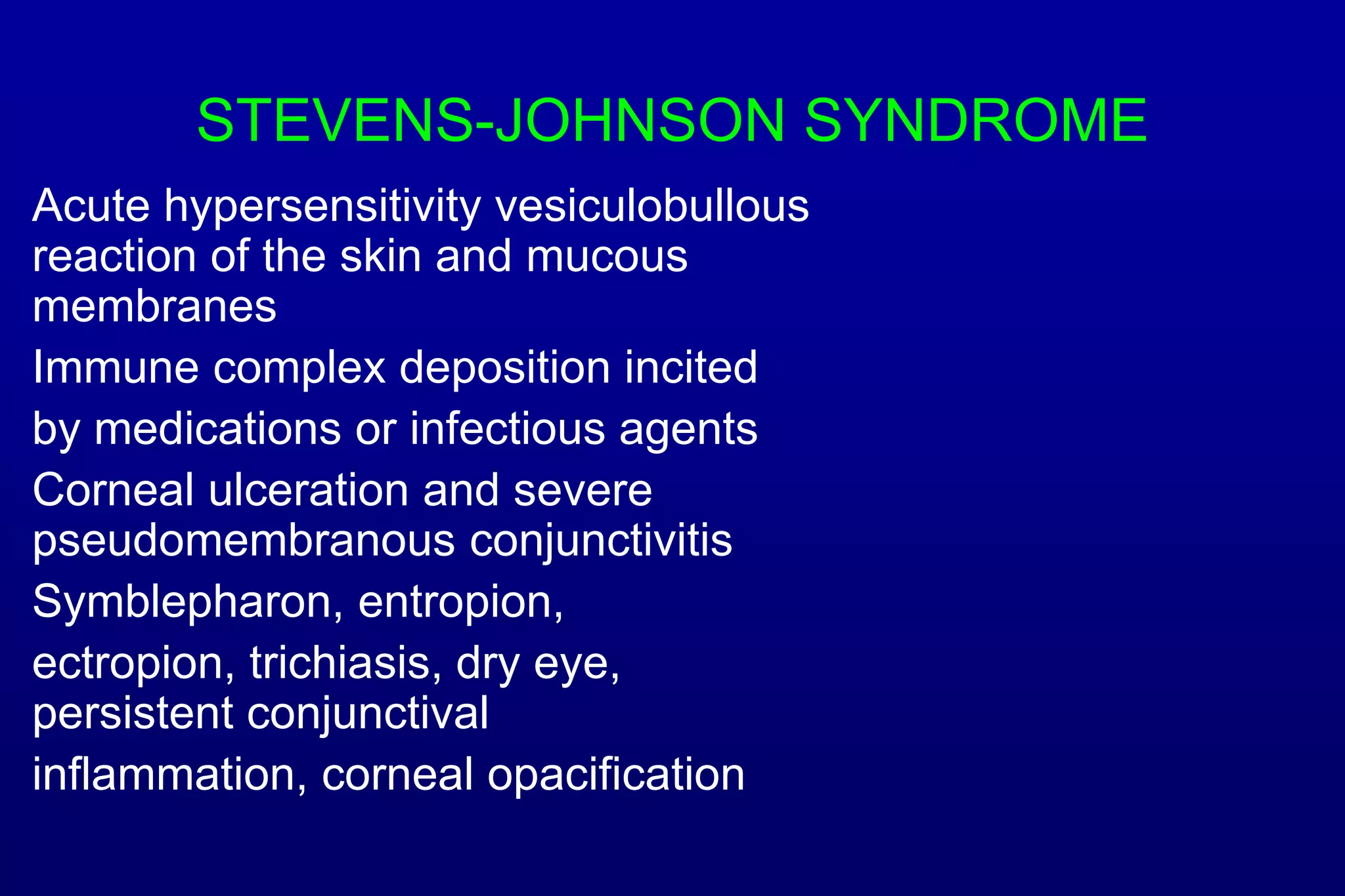 Ophthalmic Manifestations of Systemic Disorders | PPT