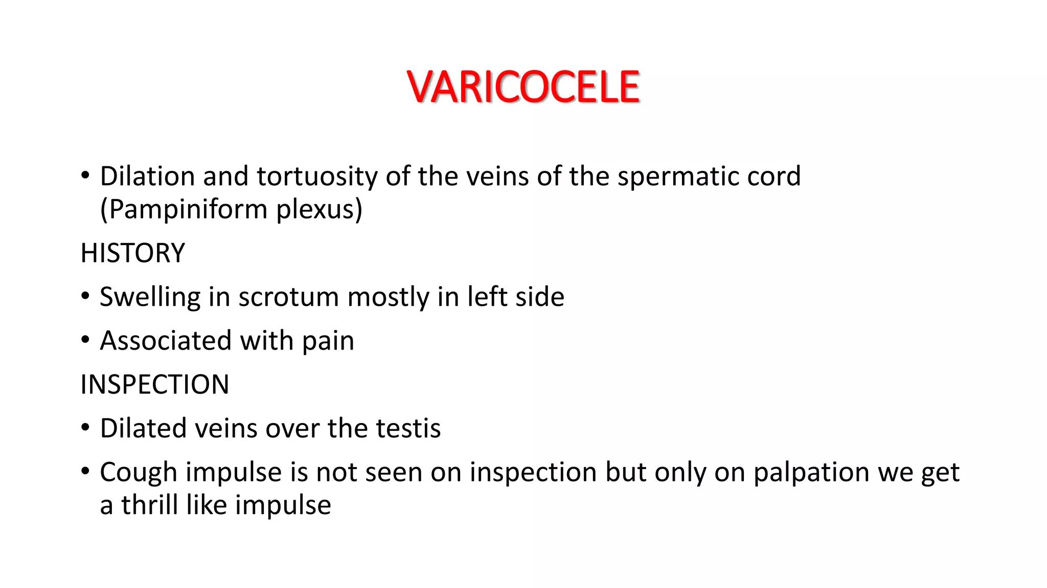DIFFERENTIAL DIAGNOSIS OF INGUINOSCROTAL SWELLING | PPTX