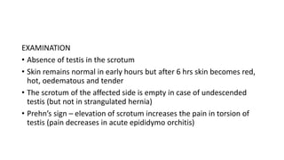 DIFFERENTIAL DIAGNOSIS OF INGUINOSCROTAL SWELLING | PPTX