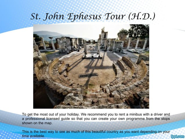 Enjoy your ephesus tour with about ephesus | PPT