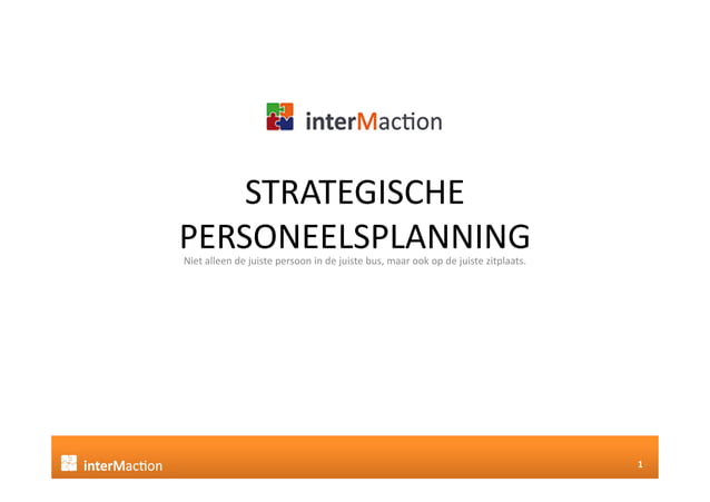 Strategische PersoneelsPlanning | PDF | Human Resources | Business