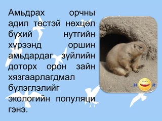 Enkhbold populyatse | PPT