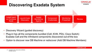 Oracle Exadata Management with Oracle Enterprise Manager | PDF