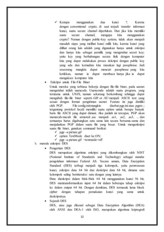 Enkripsi Data | PDF