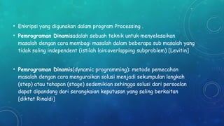 Enkripsi dan algoritma | PPT