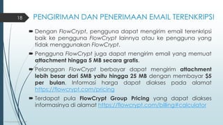 Enkripsi Email Dengan FlowCrypt | PPT