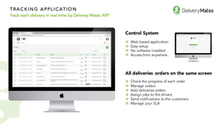 Welcome to Delivery Mates | PPT