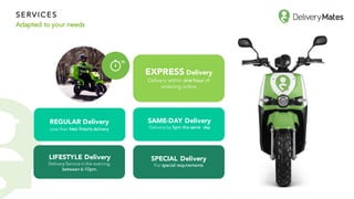 Welcome to Delivery Mates | PDF