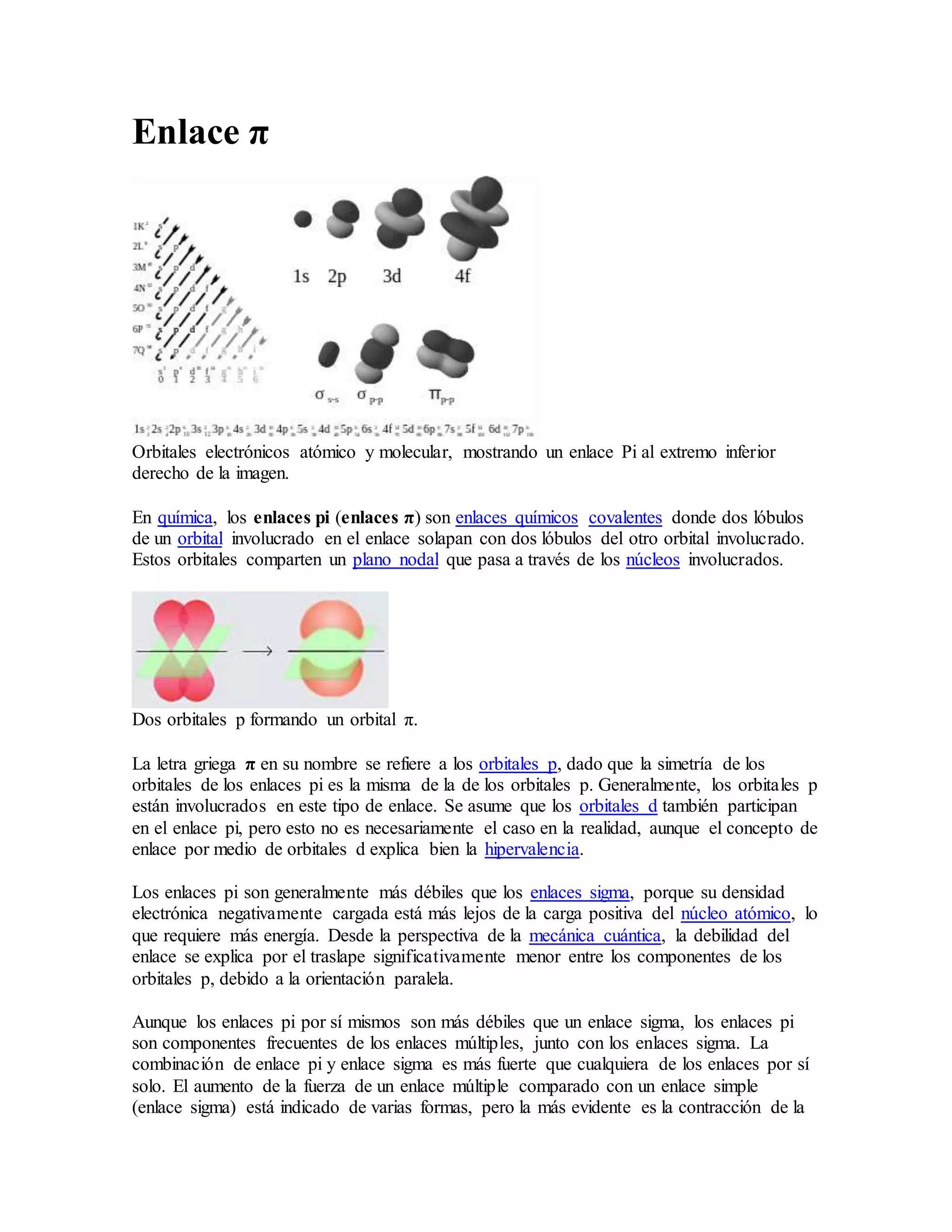 Enlace π | DOCX