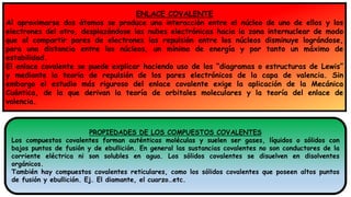 Enlace covalente | PPTX