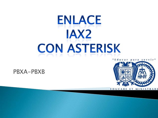 Enlace iax2 | PPT