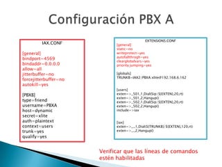 Enlace iax2 | PPT