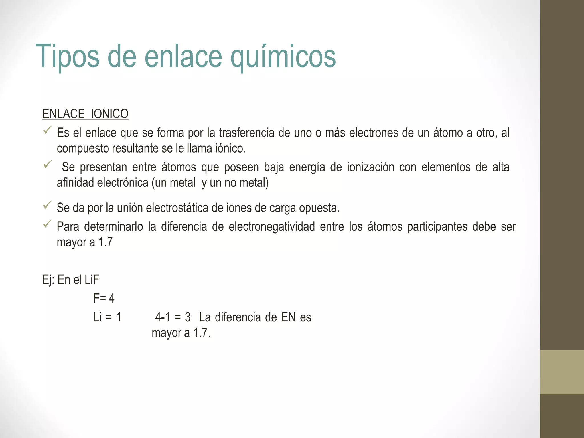 Enlace químico.ppt genesis | PPT