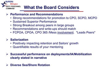 Selection Board Brief FY15-16 | PPTX