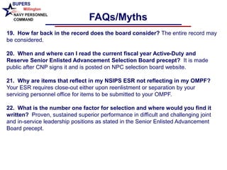 Selection Board Brief FY15-16 | PPTX