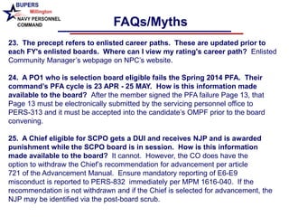 Selection Board Brief FY15-16 | PPTX