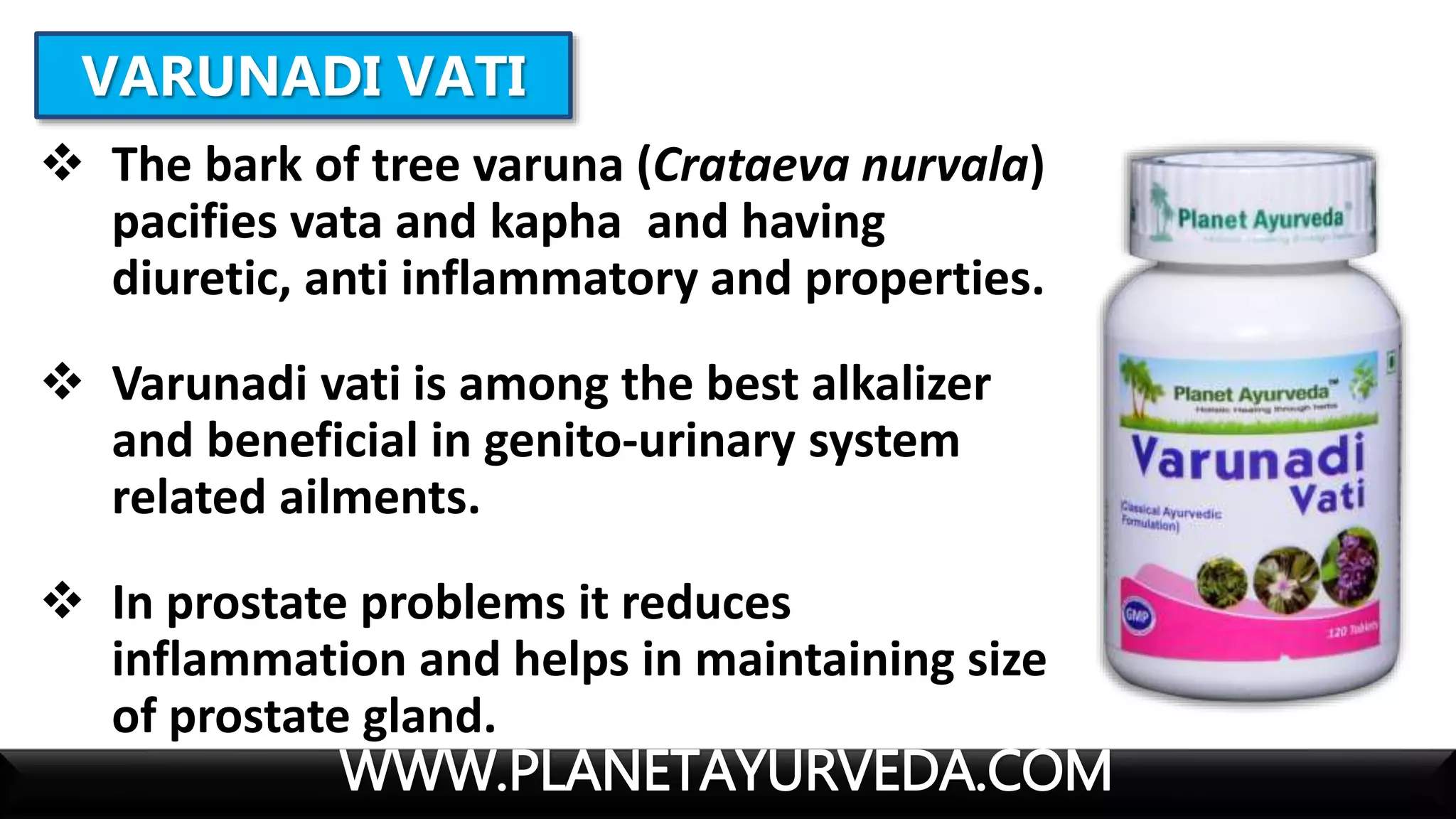 Enlarged Prostate Gland - Diet, Lifestyle and Natural Treatment | PPTX