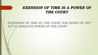 Enlargement of Time in cpc and its case laws.pdf