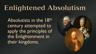 Enlightened Absolutism | PPTX
