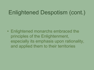 Enlightened Despotism | PPT
