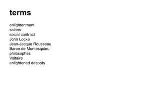 Overview of the Enlightenment for High School Students | PPTX