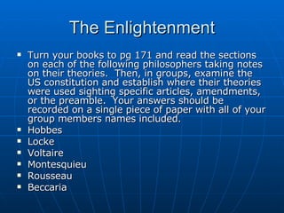 Enlightenment and Scientific Revolution | PPT