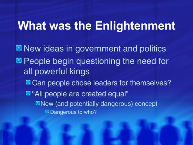 Enlightenment Philosophers | PPT