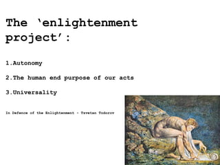 Enlightenment and Modernism (QUT) | PPTX
