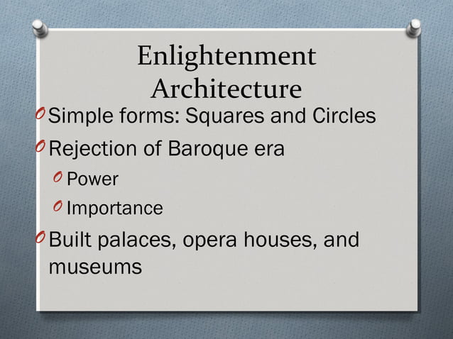 Enlightenment architecture | PPT | Opera | Fine Art